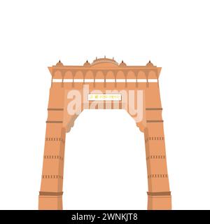 Khatu Shyam Temple Toran Dwar Stock Vector Image & Art - Alamy