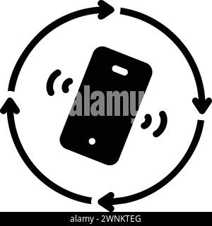 Icon for continuously,consecutive Stock Vector Image & Art - Alamy
