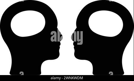 Icon for facing,confrontation Stock Vector Image & Art - Alamy