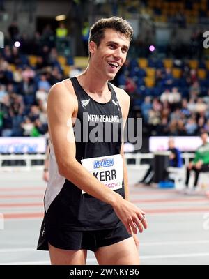 New Zealand's Hamish Kerr celebrates winning gold in the Men's High ...