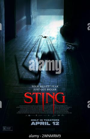 STING, US poster, Alyla Browne, 2024. © Well Go USA Entertainment ...