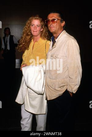 Robert Evans and Jennifer Howard 1990 Credit: Ralph Dominguez ...