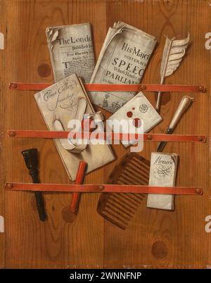 Edward Collier - Letter rack Stock Photo - Alamy