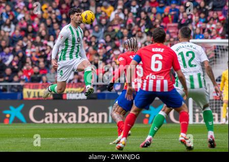 Johnny Cardoso of Atletico de Madrid during the La Liga EA Sports match ...