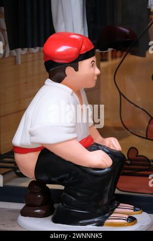 a Pooping Man in the Catalan Nativity Scene,Barcelona Stock Photo - Alamy