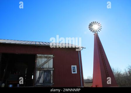 Historic Daniel Arnold Homestead in Dayton, Ohio Stock Photo - Alamy
