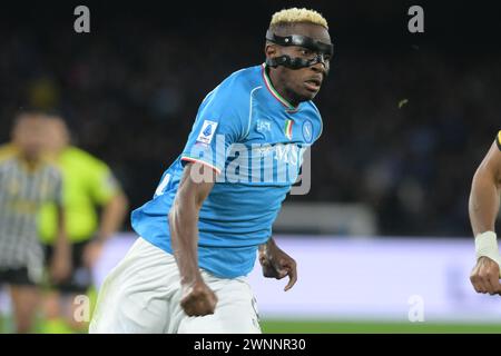 Napoli, Italy, 3 March, 2024 Victor Osimen of SSC Napoli during the ...