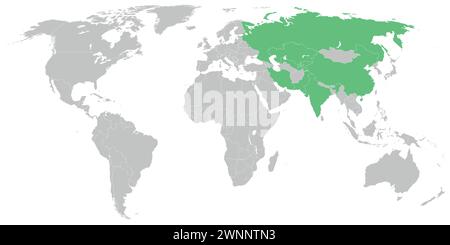 SCO Shanghai Cooperation Organisation map, international organisation ...