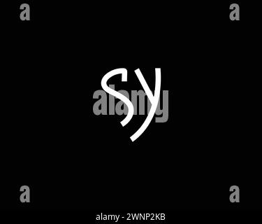 SY Letter Logo Design Stock Vector Image & Art - Alamy