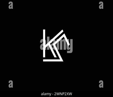 creative letter KS logo design vector template Stock Vector Image & Art ...