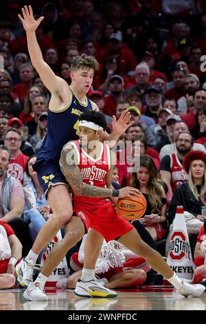 Michigan guard Roddy Gayle Jr. (11) reacts during the second half of an ...