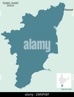 Chennai map. Detailed map of Chennai city administrative area ...