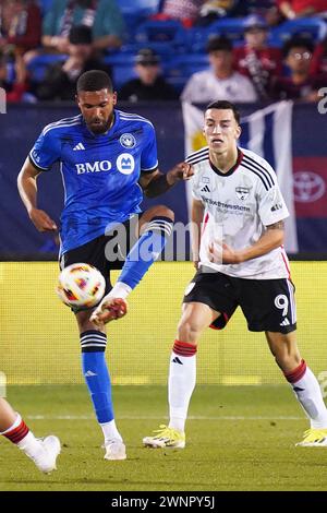 CF Montréal defender George Campbell (24) celebrates during the second ...