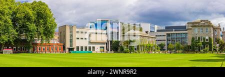 Campus of University College, Dublin, with modern buildings Stock Photo ...