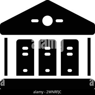 Icon for libraries; book Stock Vector Image & Art - Alamy