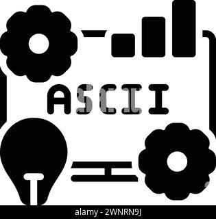 Icon for ascii,standard Stock Vector Image & Art - Alamy