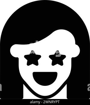 Icon for excited,agitated Stock Vector Image & Art - Alamy