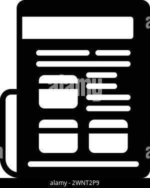 Icon for classifieds,newspaper Stock Vector Image & Art - Alamy