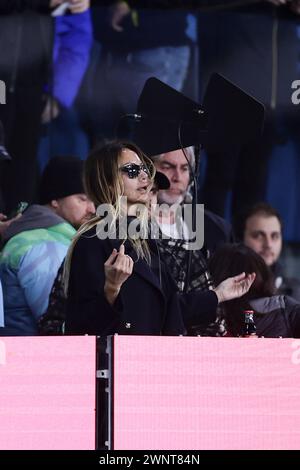 dj internationale Deborah De Luca in console before the Serie A ...