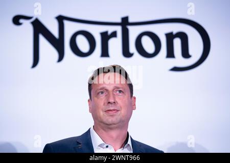 CEO Robert Hentschel - Norton Motorcycles, now owned by TVS Motor ...