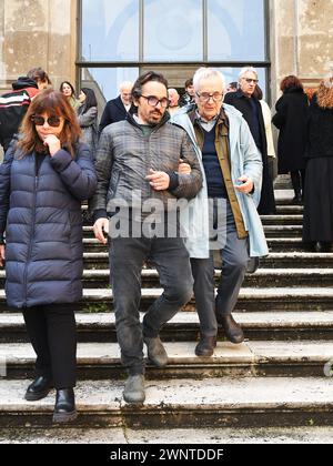 Rome, Italy. 04th Mar, 2024. Rocco Siffredi (l) and Rosa Caracciolo (r ...