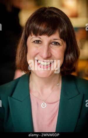 Rachel Reeves, , Norwich, UK, 29, February, 2024 The Rt Hon Rachel ...