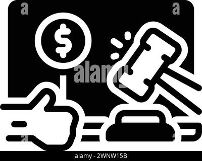 Icon for bid,auctions Stock Vector Image & Art - Alamy