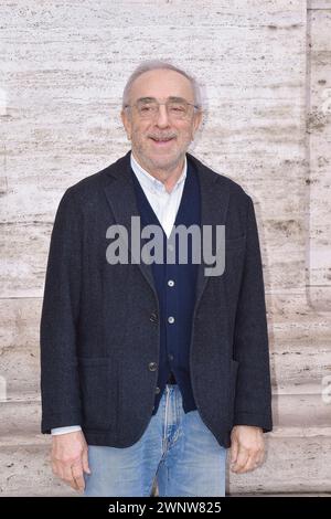 ROME, ITALY - MARCH 04: Silvio Orlando, Maria Laura Rondanini attend ...