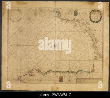 Hendrick Doncker Sea Atlas 1665: World Map Stock Photo - Alamy