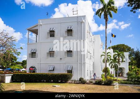 The Barbadian State House also known as Government House. The 18th ...