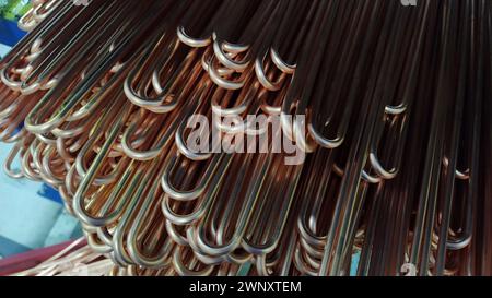 Copper tubes for heat exchangers. Copper heat exchangers are important ...