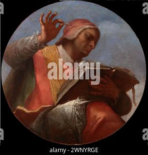 A painting of Pope Gregory I (also known as Saint Gregory the Great ...