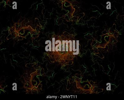 Imaginatory lush fractal texture image abstract background Stock Photo ...