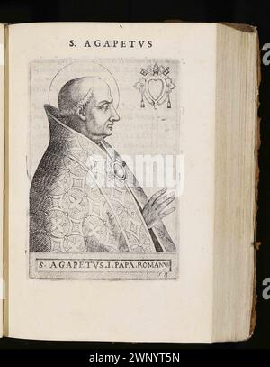 St. Agapetus I was a pope of the Catholic Church, serving from 535 to ...