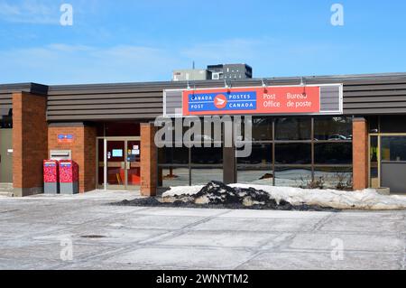 Canada Post sorting facility and postal office on Almon Street in ...