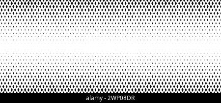 Rhombus gradient halftone texture. Diamond shape dot fading background ...