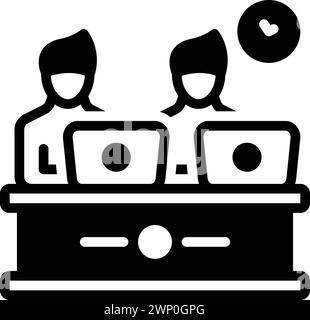 Icon for co worker,associate Stock Vector Image & Art - Alamy