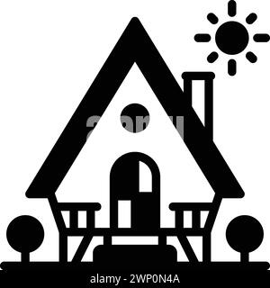 Icon for cabin,humpy Stock Vector Image & Art - Alamy