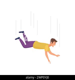 Falling people. Stumbling, slipping, falling down stairs, ladder and ...