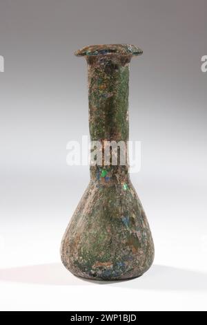 Glass vial from the 4th to 9th century associated with Arabic and ...