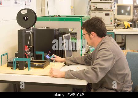 a mechanical laboratory for plastics engineering at a research ...