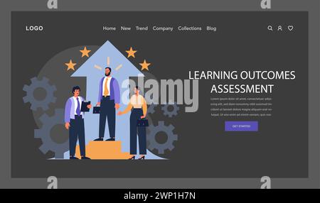 Evaluators celebrate a successful learning outcomes assessment. With ...