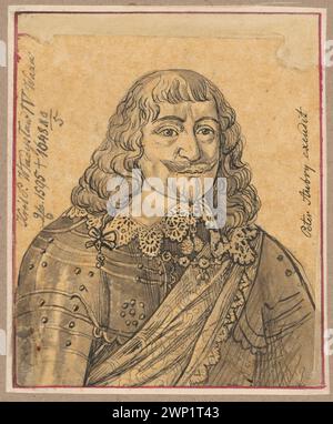 Portrait of the king of the IV vase in armor, according to engravings ...