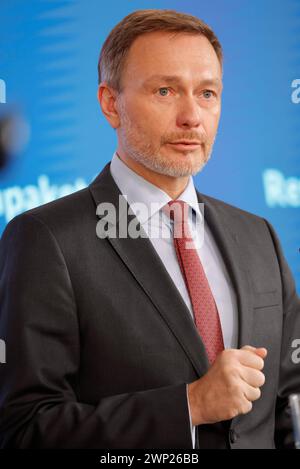 Bundesfinanzminister Christian Lindner, Deutschland, Berlin, Schloss ...