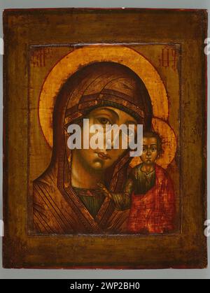 Icon: Our Lady of Kaza Unknown Russian workshop (1700-1970); XVIII/19th ...