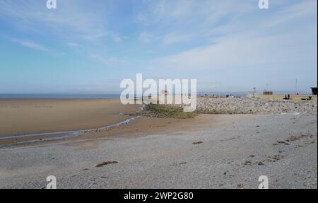 General view of Morecambe Bay and the beach Stock Photo - Alamy