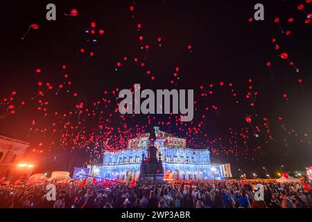 Semperopernball 2024 Semper Opernball 2024., Aussenball auf dem ...