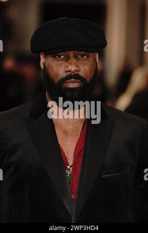 Logan Dean attends the UK Series Global Premiere of "The Gentlemen" at ...