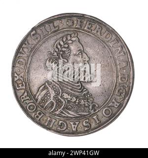 thaler; Ferdynand II Habsburg (Roman-German emperor; 1617-1637), Rieger ...