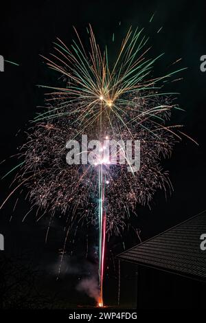 bright sparkler pyrotechnic fireworks number 2019 208 change happy new ...